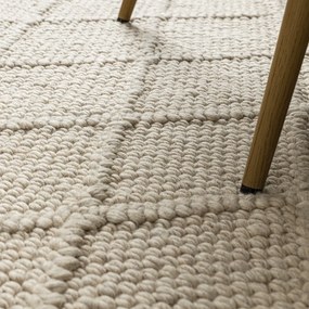 Dywany Łuszczów, Kusový koberec Tahar 99001B cream, 200x290, bílá, ložnice