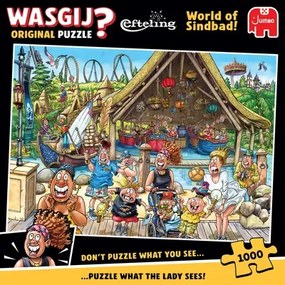 JUMBO Puzzle WASGIJ Original Efteling: Sindibádův svět! / 1000 dílků /