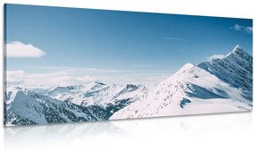 Obraz zasněžené pohoří Varianta: 100x50