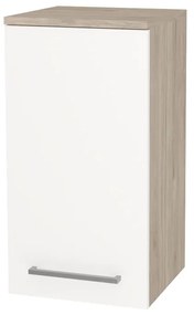 Mereo Bino koupelnová skříňka horní 63 cm, levá, Multidecor, Light Rock Hickory CN695LRH1