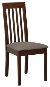 Čalouněná jídelní židle Heven IX, Barva dřeva: ořech, Potah: Zetta 300