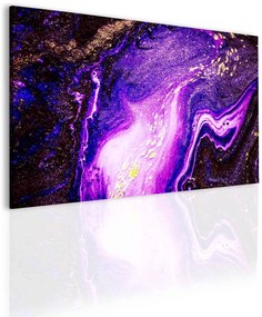 Obraz fialovozlatá abstrakce Velikost (šířka x výška): 120x80 cm