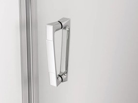 Sanswiss CADURA CA13 jednokřídlé sprchové dveře 120 cm Šířka: 1200 mm, Profil: Bílá, Sklo: Screen 87