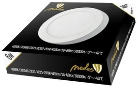 NEDES led přisazené svítidlo LPL321 6W, 4000K