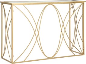 Designová konzole Parsons 120 cm zlatá