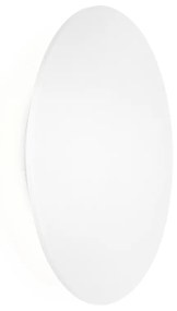 Designové nástěnné svítidlo Miles Round  Designové nástěnné svítidlo Miles Round Dekor: Hliník - bílá, Průměr: 260 mm, Teplota chromatičnosti: 2700…