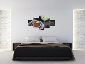Obrázek fíků a avokáda (125x70 cm)
