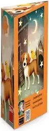 Dino Puzzle triangl Ztracené kuřátko / 24 dílků / od 4 let