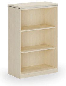 Kancelářský regál ARRISTO LUX, 800 x 400 x 1236 mm, bříza