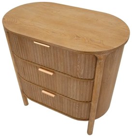 Designová komoda Jahzara 80,5 cm hnědá