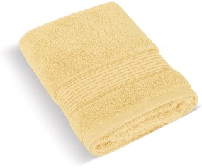 Froté ručník, osuška Proužek světle žlutá