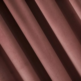 ZATEMŇOVACÍ ZÁVĚS NA PÁSCE PIERRE CARDIN SIBEL 140X270 CM STARORŮŽOVÁ