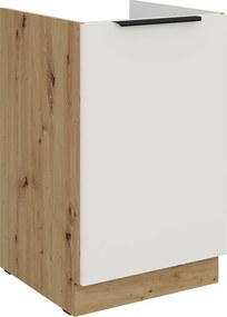 ARIA az | dolní skříňka 50 ZL 1F dřezová | 50 cm | ANTI FINGERPRINT povrch | artisan/bílá