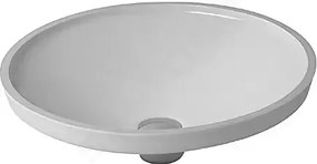 DURAVIT - Architec Umyvadlo bez přepadu, průměr 420 mm, bílá (0319420000)