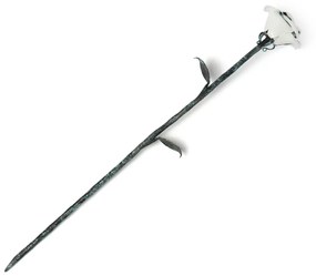 Radotínská růže - bílá - L (délka 50 - 60 cm)