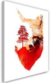 Gario Obraz na plátně Les v liščí hlavě - Robert Farkas Rozměry: 40 x 60 cm