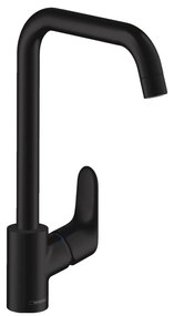 Hansgrohe Focus M41, dřezová baterie 260, černá matná, 31820670