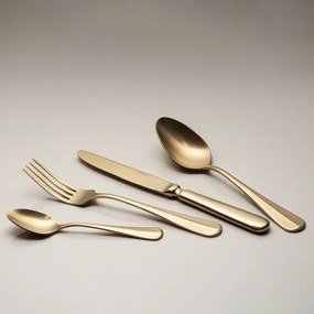 Sola - Příborový set 24 ks - Baguette Vintage PVD Champagne Stone Wash (130428)