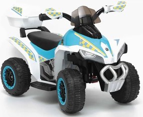 LEAN CARS Elektrická policejní čtyřkolka GTS1188-A, bílá