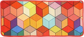 Koberec Barevný Multicolor Hexagon 100x150 cm