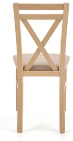 Jídelní židle Darius, šedá / dub medový