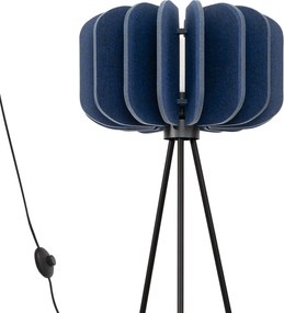 Sollux Lighting Stojací lampa MULA 45 tmavě modrá