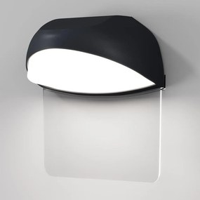 M O447WL-L7GF3K Nástěnné svítidlo Gloss 3000K 7W teplá bílá 500lm černý hliník IP65 - MAYTONI