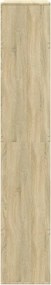 Knihovna dub sonoma 100 x 33 x 187,5 cm kompozitní dřevo 3309377