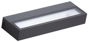 LED vnější nástěnné osvětlení Casola tmavě šedá