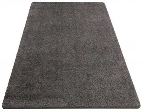 Stylový koberec v tmavě šedé barvě