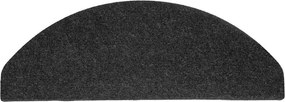 Samolepicí podložky na schody 30 ks černé 65x22,5x3,5 cm 3365907