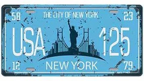 Cedule značka USA New York