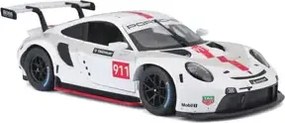 Bburago RACE Porsche 911 RSR bílá / 1:24 / od 3 let