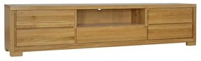 Drewmax RV352 dřevěný televizní stolek masiv dub