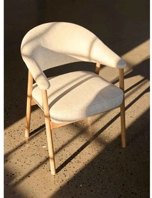 Designová jídelní židle Jacqueline přírodní dub