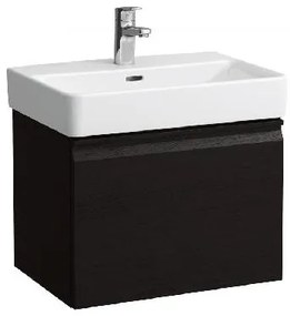 Laufen Pro S - Umyvadlová skříňka, 570x450x390 mm, 1 zásuvka, wenge H4833720964231