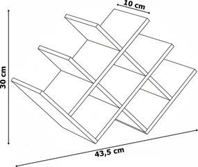 Stojan na víno SOLARIS bambusový