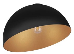 LED černo-zlaté designové stropní svítidlo Gea 40