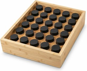 Nástěnný organizér na koření PALETTE, 30 kořenek