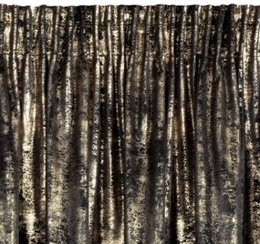 ZATEMŇOVACÍ ZÁVĚS NA PÁSCE RENIA 140X270 CM VZOROVANÁ