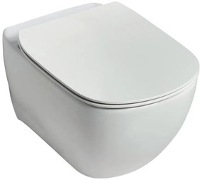 Ideal Standard Tesi - Závěsné WC s deskou SoftClose, AquaBlade, bílá, T354601