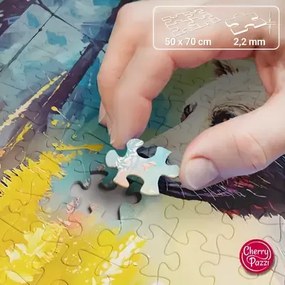 CHERRY PAZZI Puzzle Společně v divočině / 1000 dílků / 70 × 50 cm