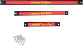 Costway Sada 3 magnetických lišt na nářadí