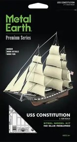 Metal Earth 3D puzzle Premium Series: Loď USS Constitution / 135 dílků