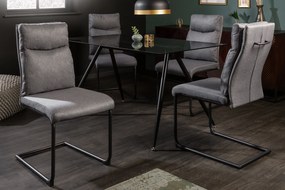 Invicta Interior Konzolová židle Comfort šedá
