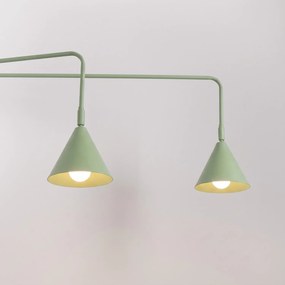 Sollux Lighting Nástěnné svítidlo NOX 2 šalvějové s vypínačem