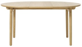 Designový jídelní stůl Wally 120 - 165 cm přírodní dub