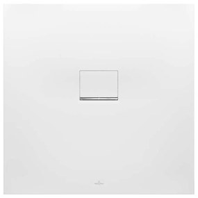Villeroy & Boch Squaro Infinity - Sprchová vanička, 90x90 cm, Quaryl, Stone White UDQ9090SQI1V-RW
