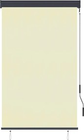 Venkovní roleta 100 x 250 cm krémová 145959