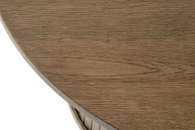 Designový konferenční stolek Vasiliy 90 cm kouřový dub